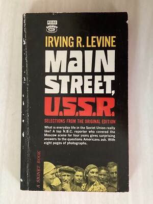 MAIN STREET, U. S. S. R. - Irving Levin - LIFE OF COMMON PEOPLE UNDER ...