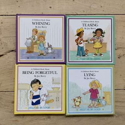 Lot of 4 Help Me Be Good Series Hardback Books, Joy Berry LIKE NEW | eBay