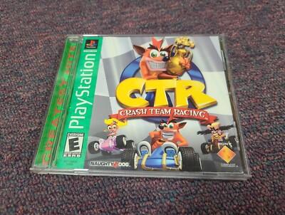CTR Crash Team Racing (PlayStation 1) PS1(Tested & Works Well) Ships ...