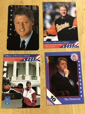 President Bill Clinton Cards Lot #7 | eBay