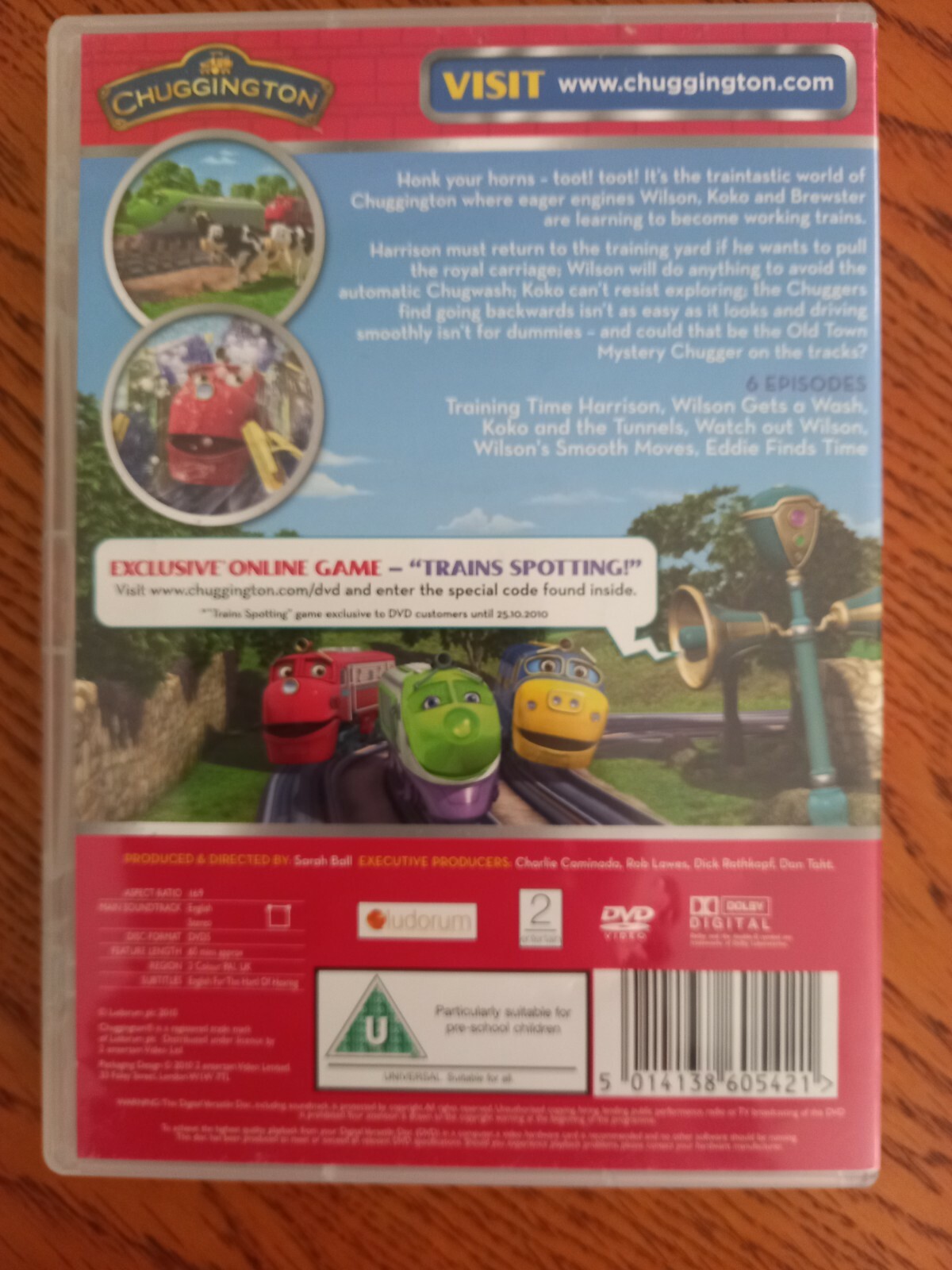 CHUGGINGTON IT'S TRAINING TIME DVD KIDS 6 EPISODES | eBay