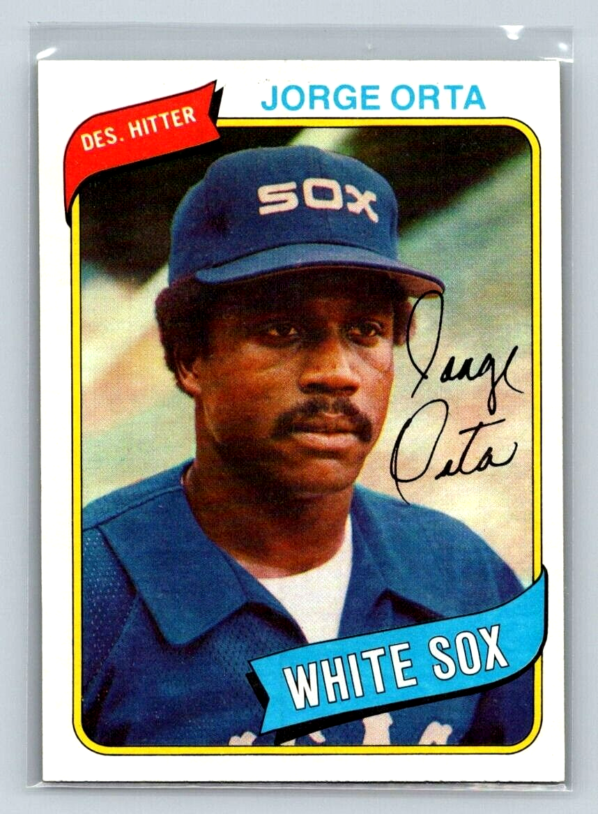 1980 MLB Topps Jorge Orta #442 Chicago White Sox 80-T-BBC | eBay