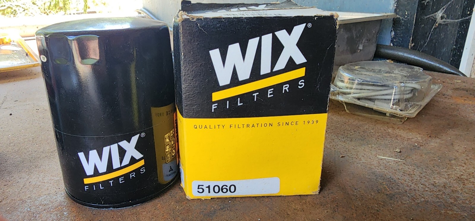 Engine Oil Filter Wix 51060 Lot Of 2 Garage Condition 765809510609| eBay