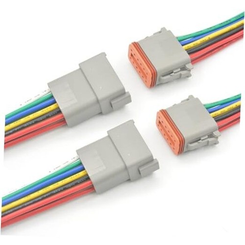Deutsch DT 12 Pin Connector, 12 Way DT Automotive Waterproof 12 Pin(2 ...