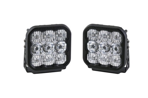 Diode Dynamics SS5 LED Pod Sport White Combo Pair 691025934885| eBay