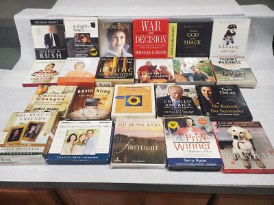 Choose Your Title Audio Book On CD Various Authors Genres, Listing #4 ...