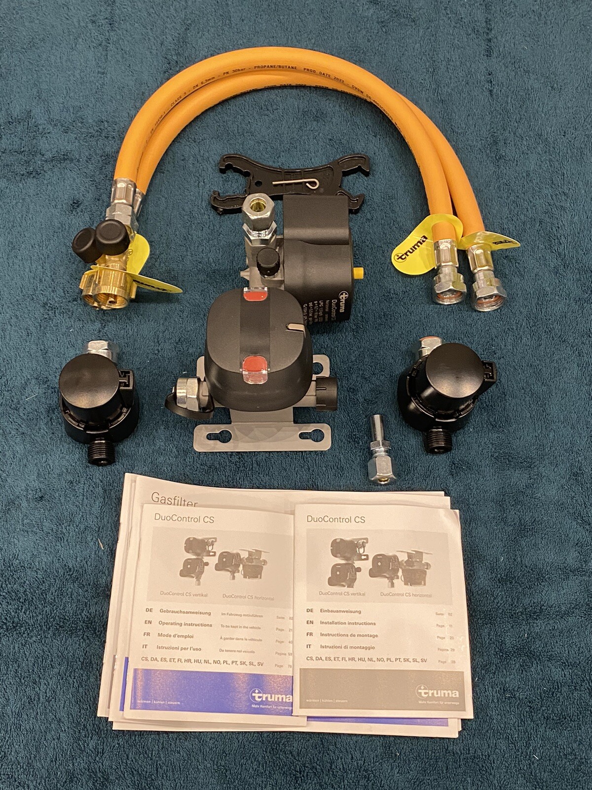 Truma Gasdruckregler DuoControl CS horizontal 30 mbar Austausch-Set ...