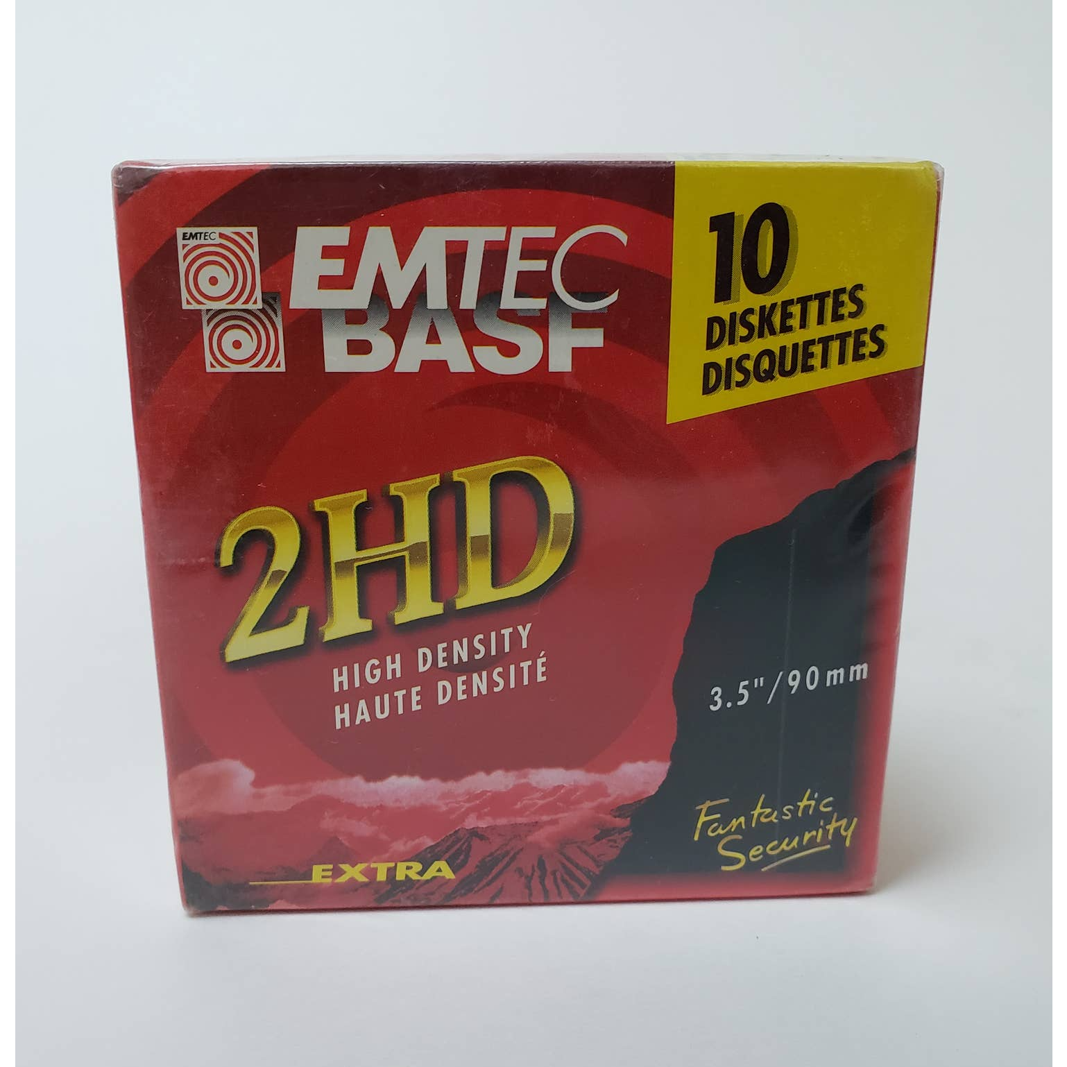 BASF EMTEC 2HD High Density 3.5" 10 Diskettes | eBay