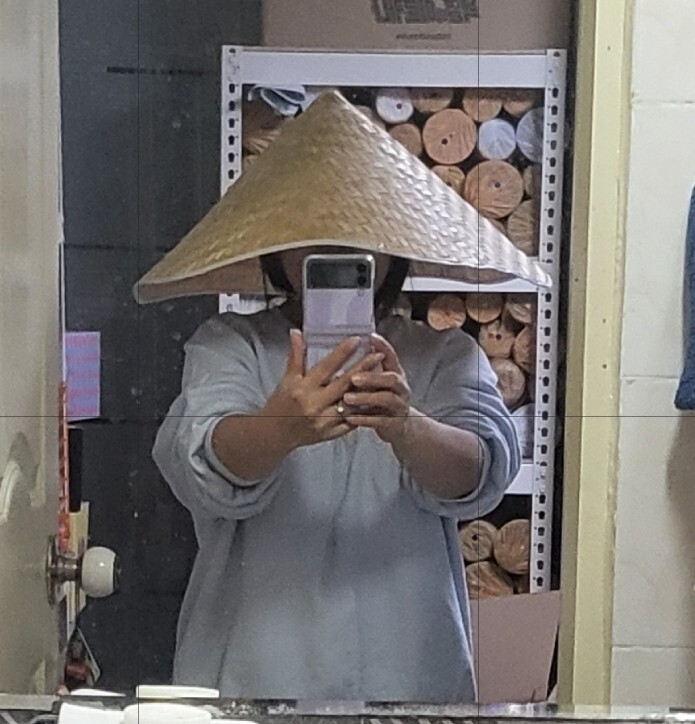 Korean traditional hat, bamboo hat, folk art, SASGAS | eBay