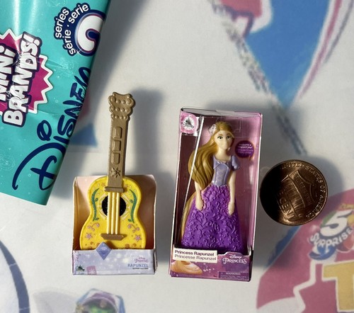 ZURU 5 Surprise Toy Mini Brands Disney princess Rapunzel & Guitar Ages ...