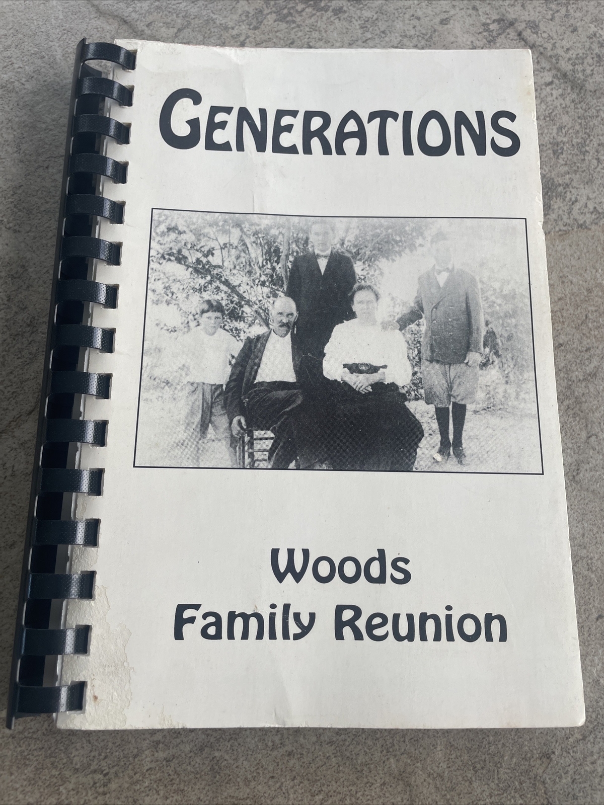 WOODS FAMILY REUNION COOKBOOK Generations JOYCE MOORE 1998 | eBay