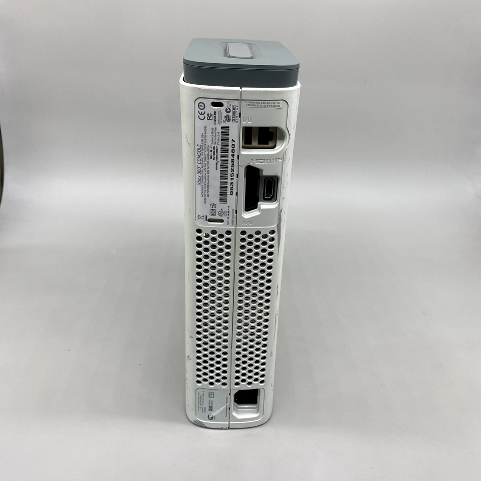 Microsoft Xbox 360 Falcon White Only Game Console HDD - Fair/SEE ...