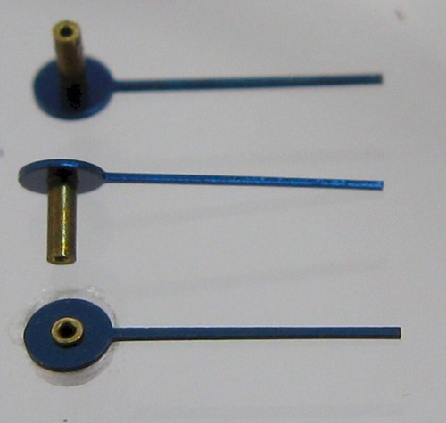 Universal Geneve watch chronograph part adjust one Hand long / shaft ...
