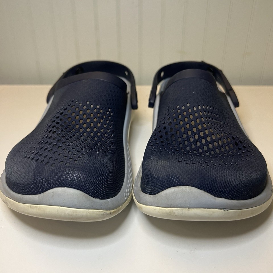 Croc LiteRide 360 Clogs Shoes Sandals Slide Boat Water Camp Blue Mens 7 ...
