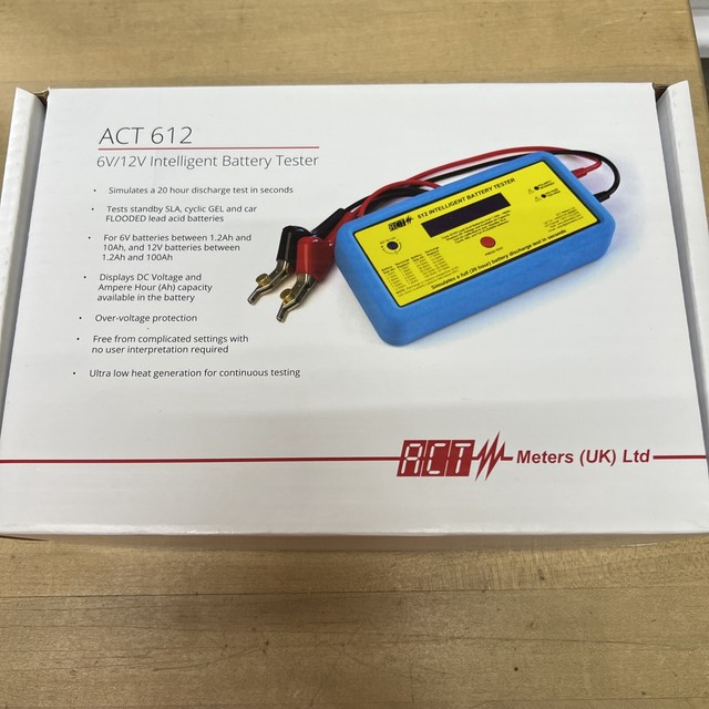 ACT 612 Intelligent Battery Tester 6V/12V for sale online | eBay