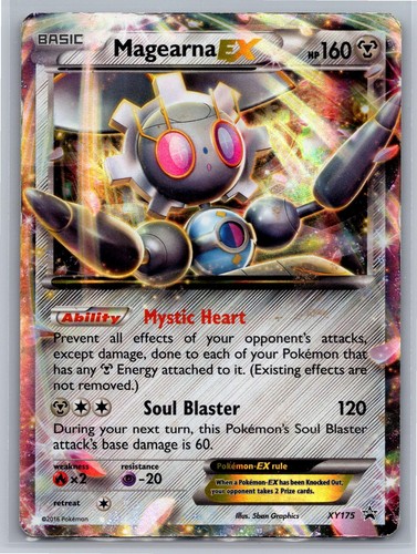 Magearna EX XY175 Holo Black Star Promo Pokemon XY Promos Moderately ...
