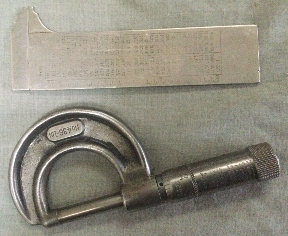 Starrett 1" Micrometer No 436 - Omega 3" Slide Caliper - Lot Of 2 | eBay