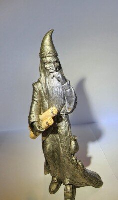 Harry Potter Dumbledore Pewter Figure Hallmark Christmas Ornament | eBay
