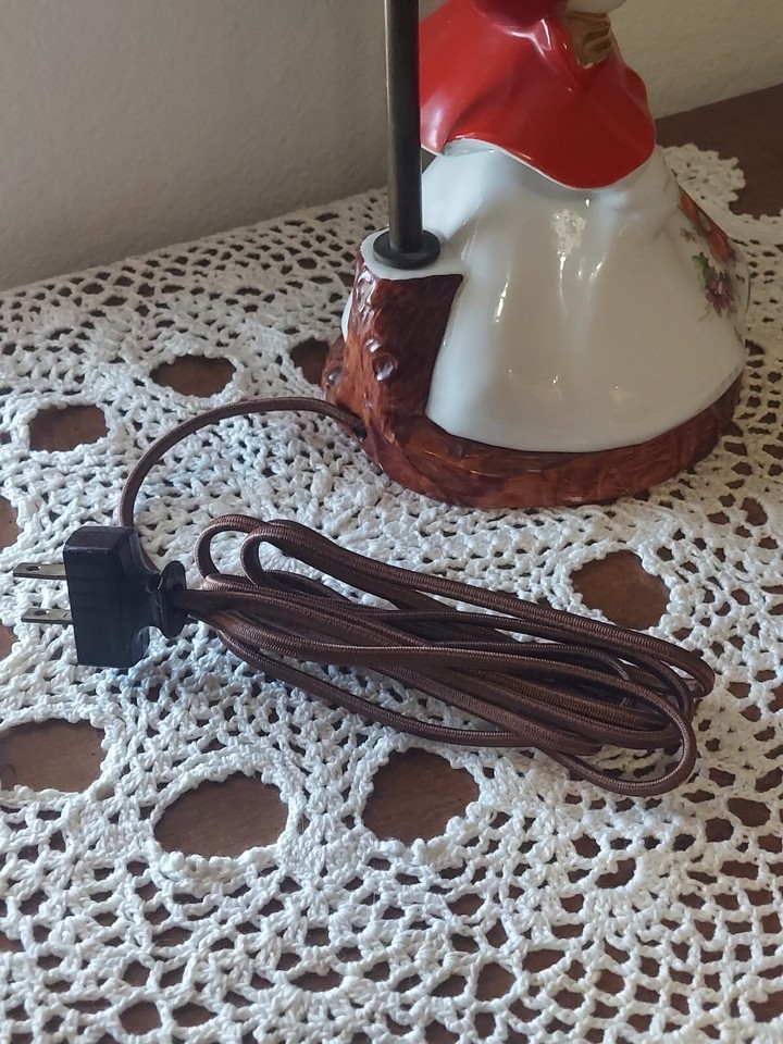 Rare Vintage Little Red Riding Hood Lamp by Hull Pottery | eBay