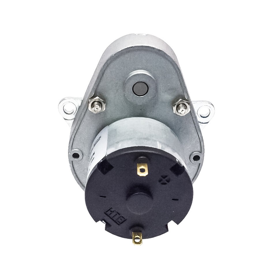 DC Worm Gear Motor 12V Slow Speed Electric Motor Turntable Metal 6.5RPM ...