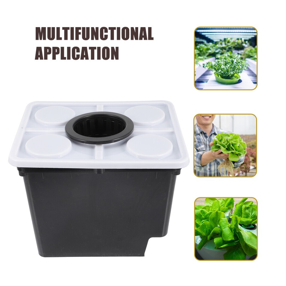 Hydroponic Baskets Buckets Planter Soilless Culture Barrels Vegetable ...