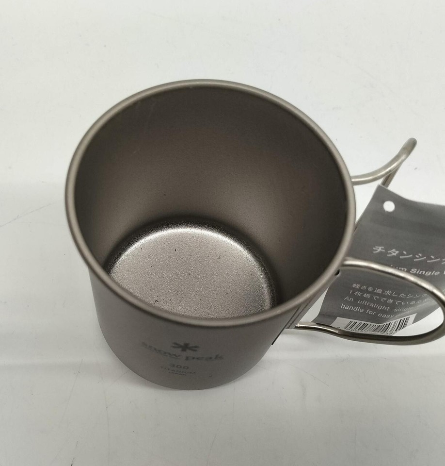Direct from Japan Titanium single mug SNOW PEAK: 300 | eBay