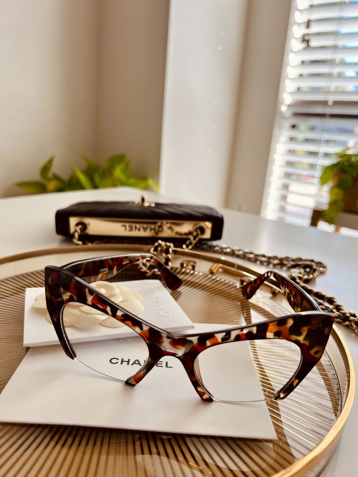 Eyeglasses Cat Eye Demi "Rasoir" Glasses razor cut off lens Shadz GAFAS ...