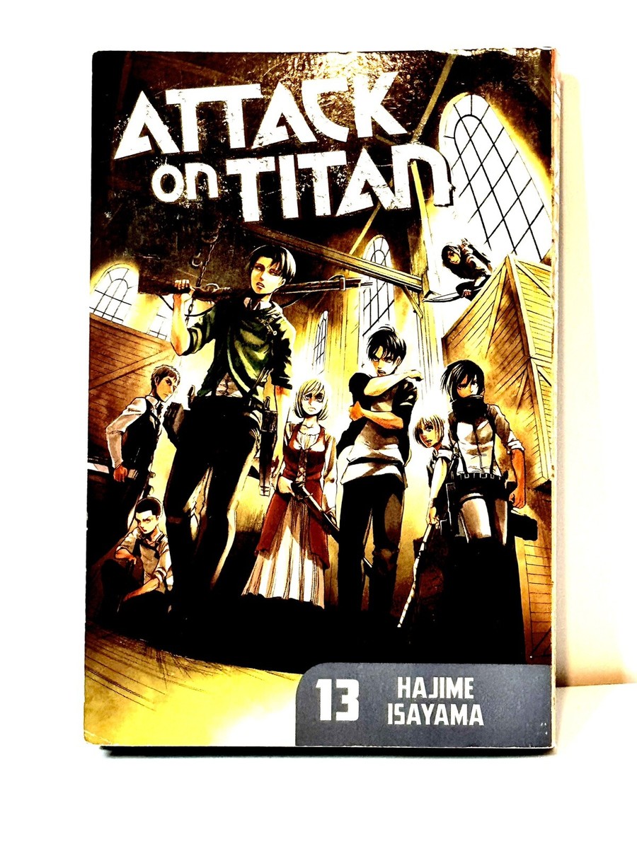 Attack On Titan Manga Cover 13