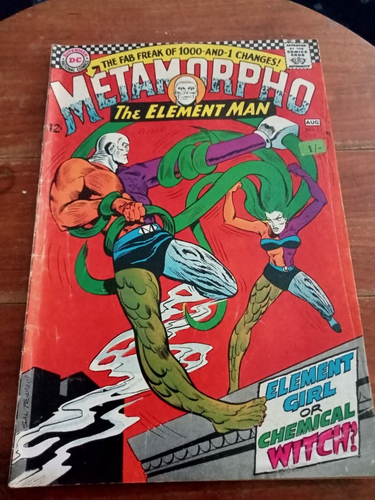 Metamorpho The Element Man #13 Aug 1967 (VG+) Silver Age | eBay UK