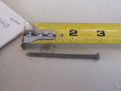 Common 8 penny nail - 2 5/8 inches Smooth Shank Galvanized 1 lb | eBay