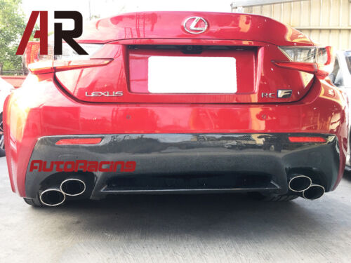Carbon Fiber Rear Bumper Diffuser OE Style For 16-18 LEXUS RC-F Only CF ...