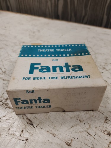 35mm Film Theatre Trailer Commercial Ad Orange Fanta Movie Time ...