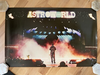Travis Scott x Rayscorruptedmind Collaboration Astroworld Tour Photo Print - New | eBay