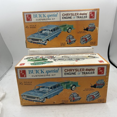 VINTAGE *ORIGINAL AMT 1961 BUICK SPECIAL Model Kit 2 Kits. | eBay