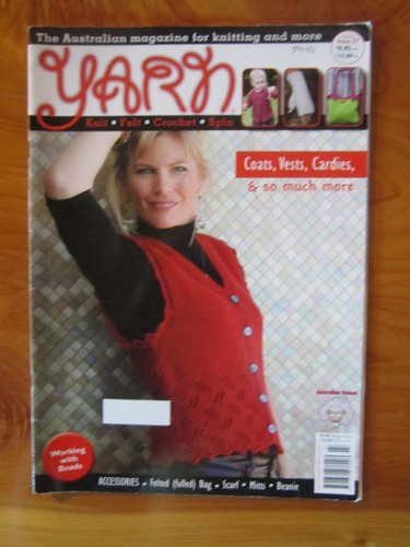 KNITTING PATTERN BOOK YARN KNIT FELT CROCHET SPIN ISSUE 27 GREAT ...