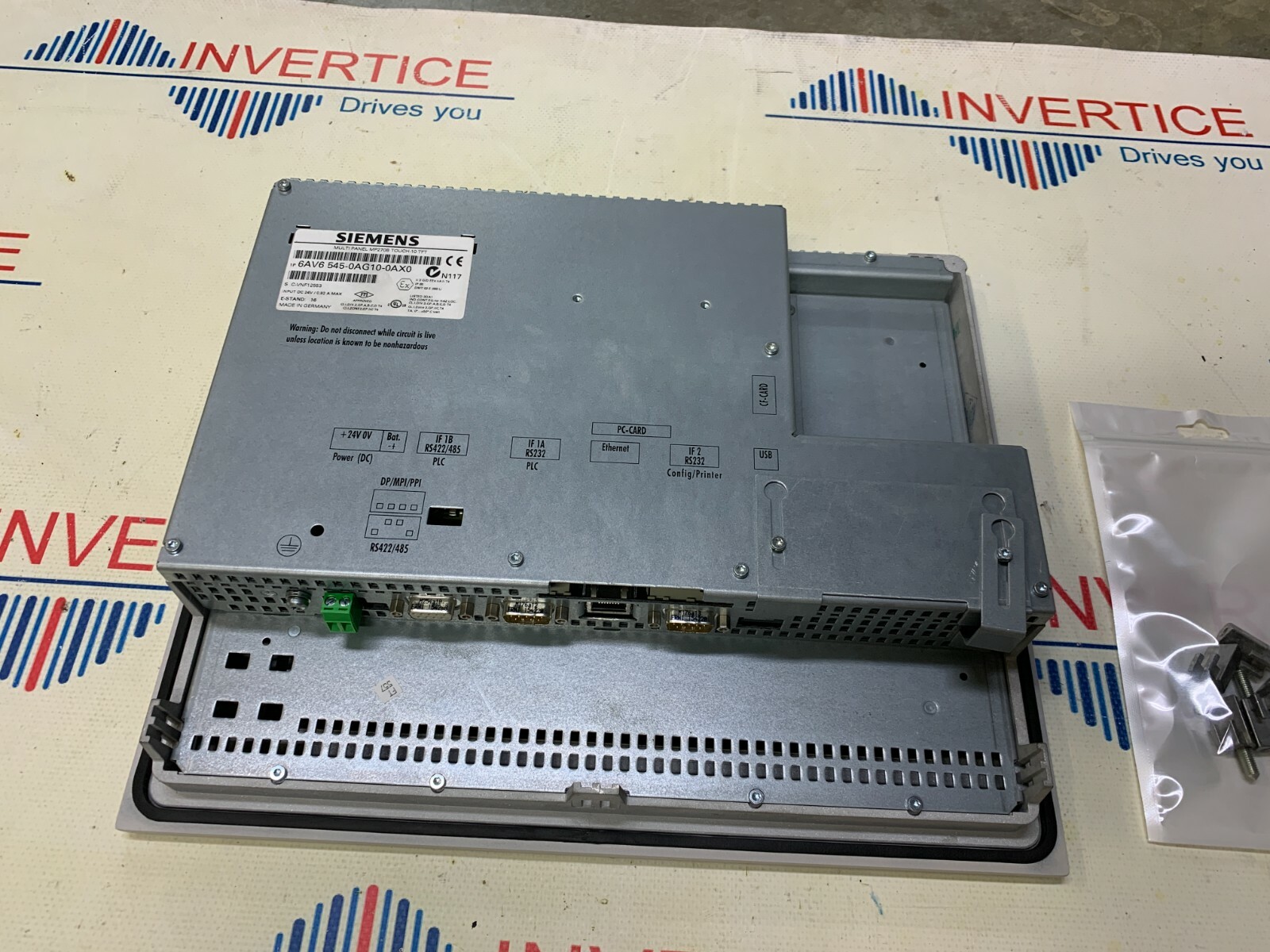Siemens Multipanel MP270B Touch-10 TFT 6AV6545-0AG10-0AX0 6AV6 545 ...