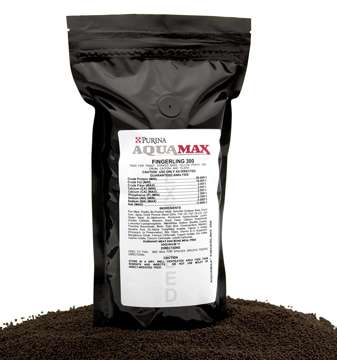 AquaMax® Fingerling Starter 300 Fish Feed Purina, 45% OFF