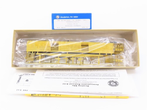 HO Scale Bethlehem Car Works 432 Brass PRR Pennsylvania Baggage ...