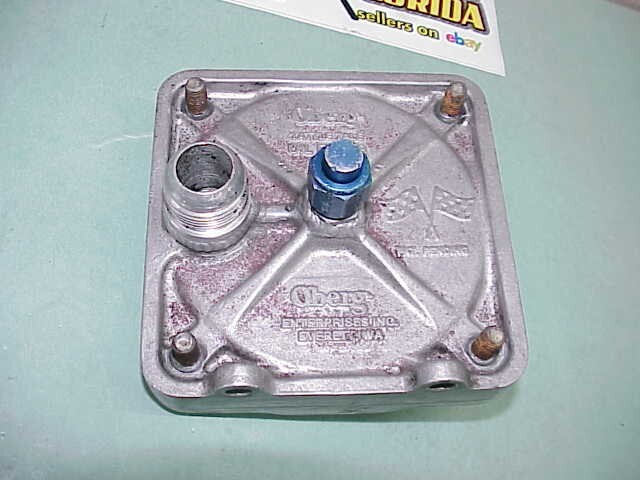 Oberg Tattle Tale Aluminum Remote Oil Filter 6" Stainless Element -16 ...