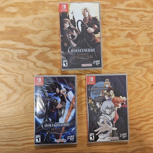 Castlevania Dominus Collection SWITCH Limited Run ALL COVERS New Sealed ...