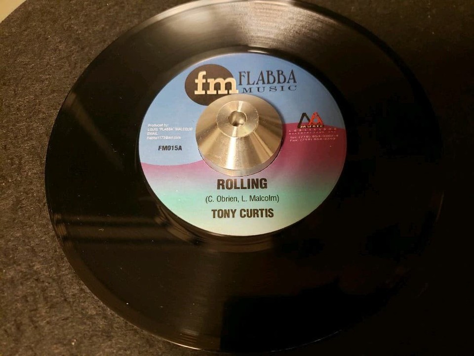 Tony Curtis Reggae 7" Vinyl Record Ganja Tune Used FM Flabba Music | eBay