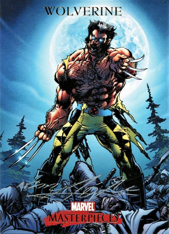 MARVEL MASTERPIECES 2007 WOLVERINE CARD 90 SIGNED BY ARTIST NEAL ADAMS ...
