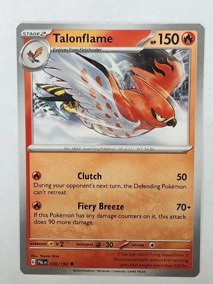 Talonflame Pokemon Card