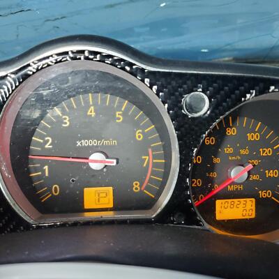 NISSAN 350Z Speedometer (cluster), MPH, Conv, from 7/03, AT 04 | eBay