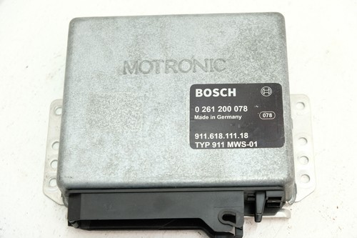 Porsche 911 3.2 Carrera Control Unit Bosch Motronic 0261200078 ...
