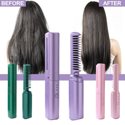 45W 4000mAh Hair Straightener Professional Portable Mini USB ...