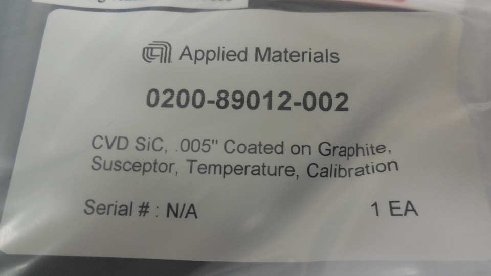 0200-89012, AMAT, SUSCEPTOR, TEMPERATURE CALIBRATION | eBay