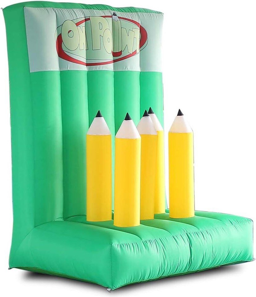 4 in 1 Inflatable Carnival Game for Birthday Partis Lawn Games School ...