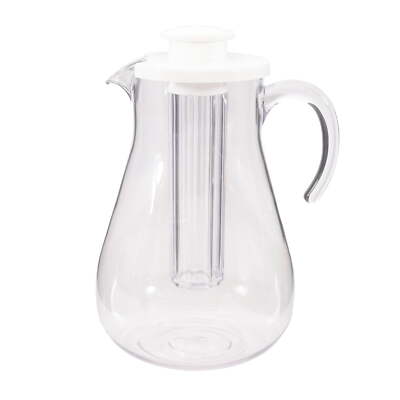 Mainstays 3-Quart Plastic Water Pitcher with Lid and Removeable Rod for ...