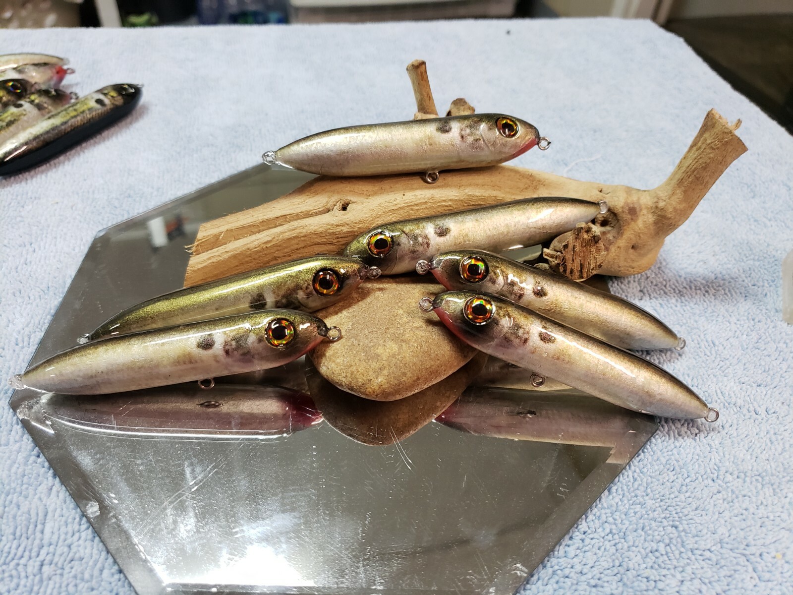 EZS CUSTOM WRAPPED SPOOK JR TOPWATER LURES | eBay